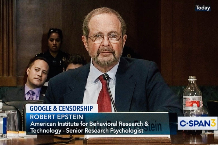 Robert Epstein: We’re Living in Unseen Dictatorship, 2020 is Big Tech ...